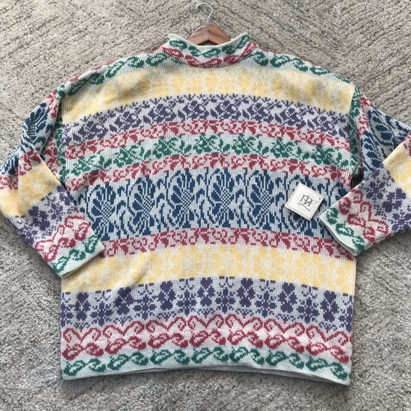Maggie Lawrence Collection | Sweaters | Vintage Nwt Mock Neck Oversized ...